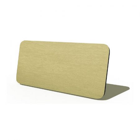 Blank Metal Name Tags-Reusable Name Badges Metal