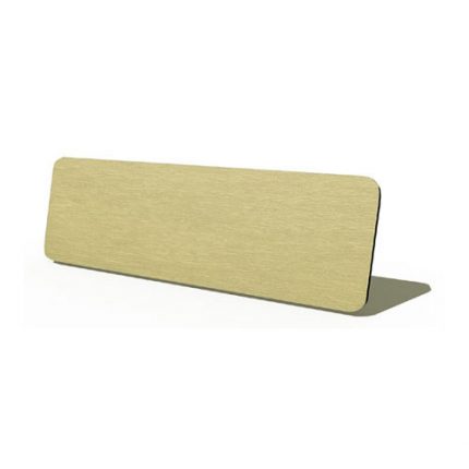 Blank Metal Name Tags-Reusable Name Badges Metal