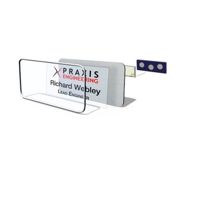 Domed Blank Reusable Name Tags