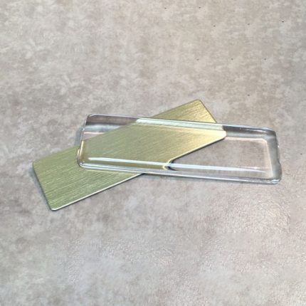 Domed Blank Reusable Name Tags