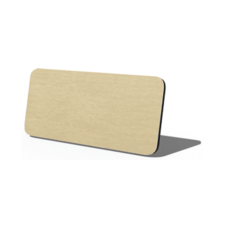 Blank Metal Name Tags-Reusable Name Badges Metal