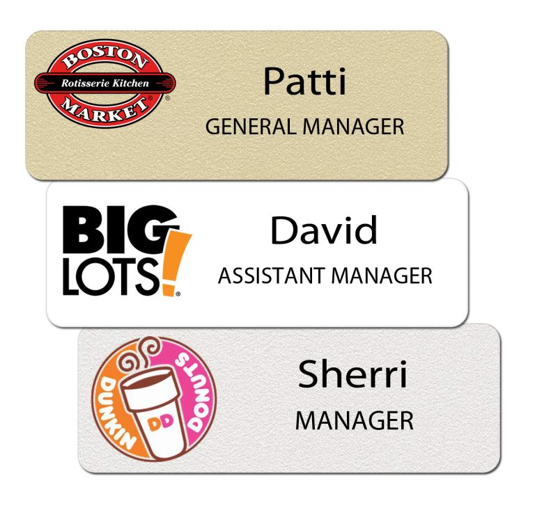 Designing the Perfect Custom Name Tag for your business